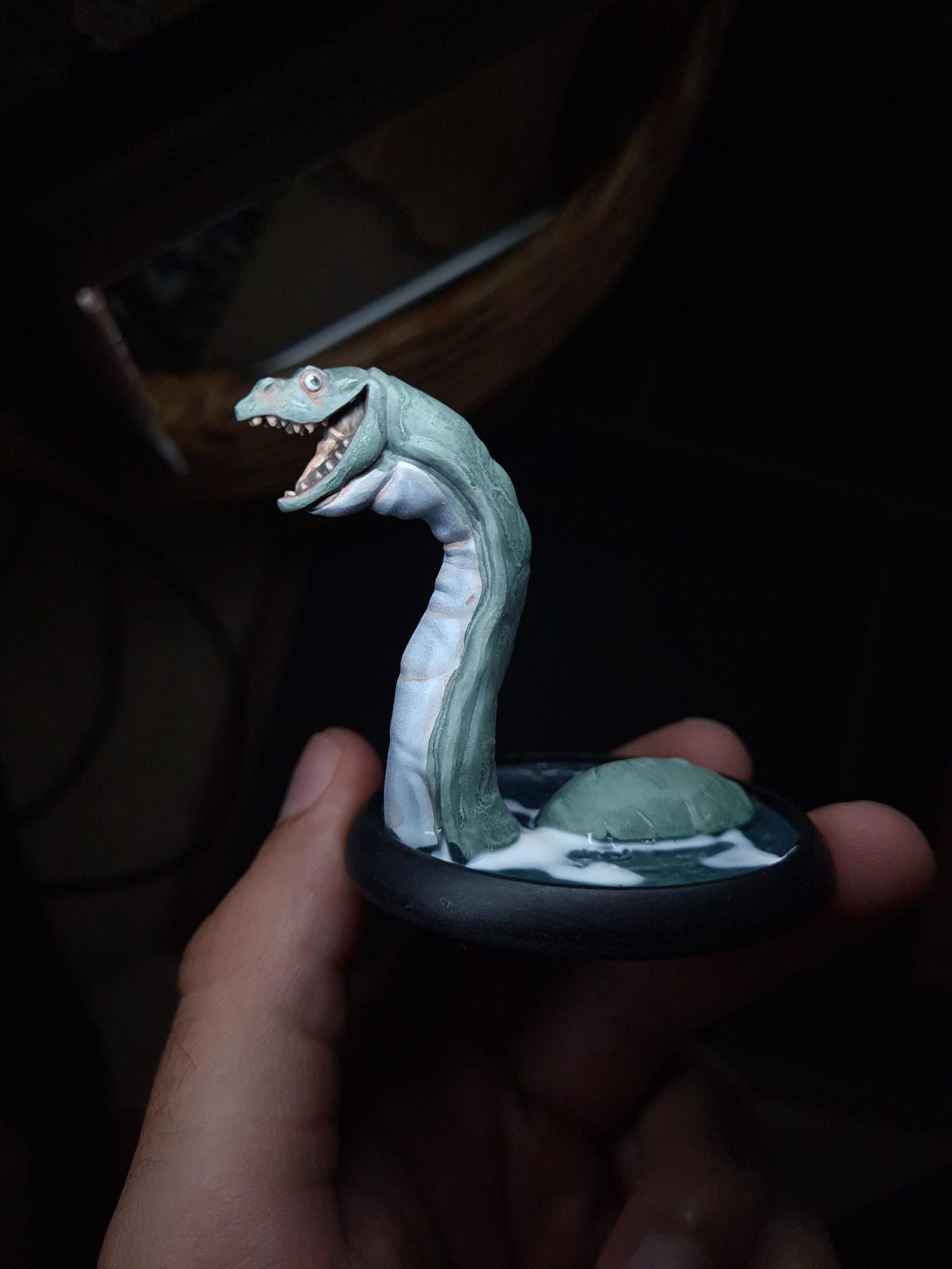 Nessie Loch Ness Monster Cryptid Grimdark Resin Miniature – 28/32mm ...