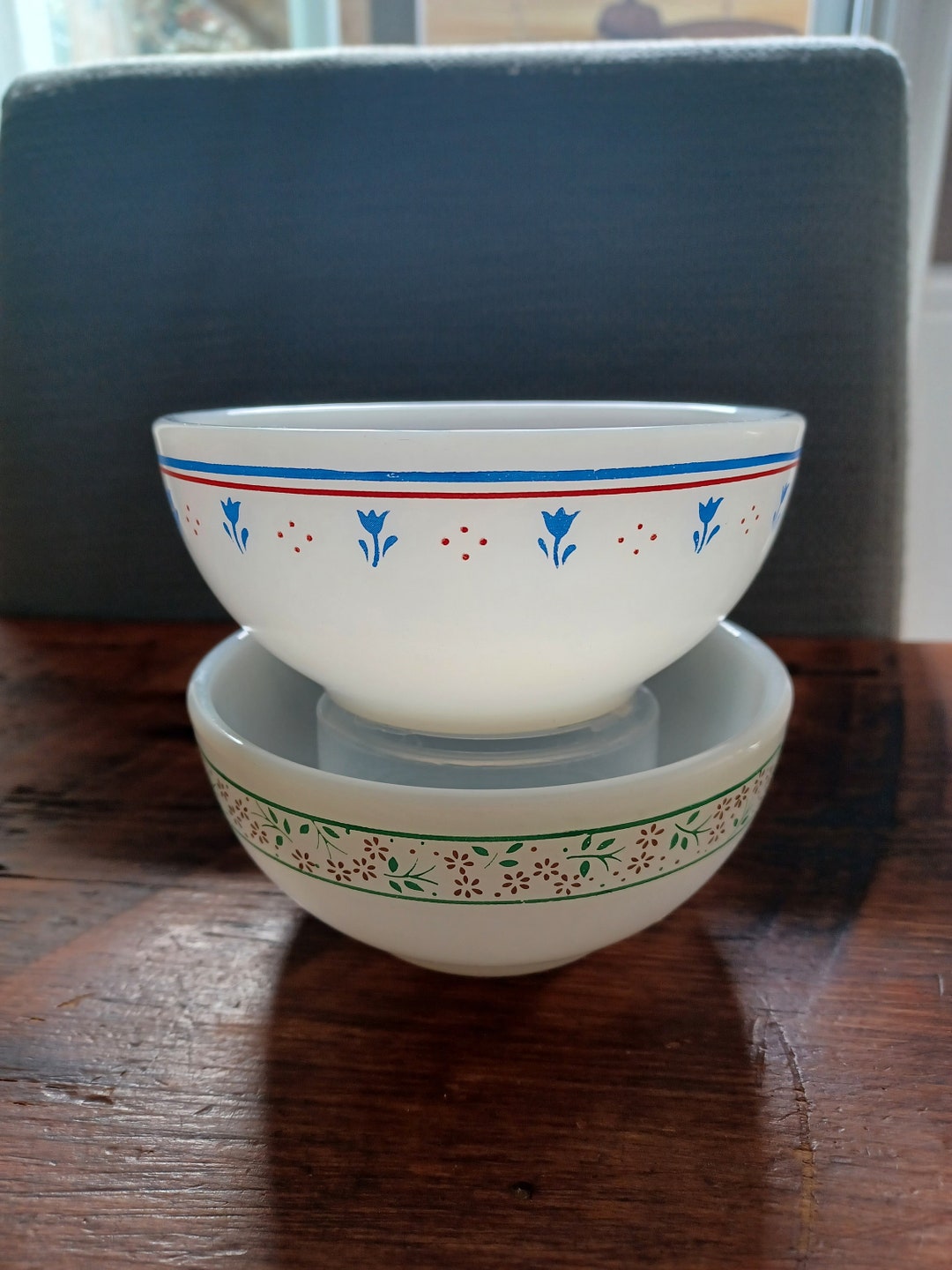Vintage Termocrisa Mexico 16 and 17 Milk Glass Cereal Bowls Rare - Etsy