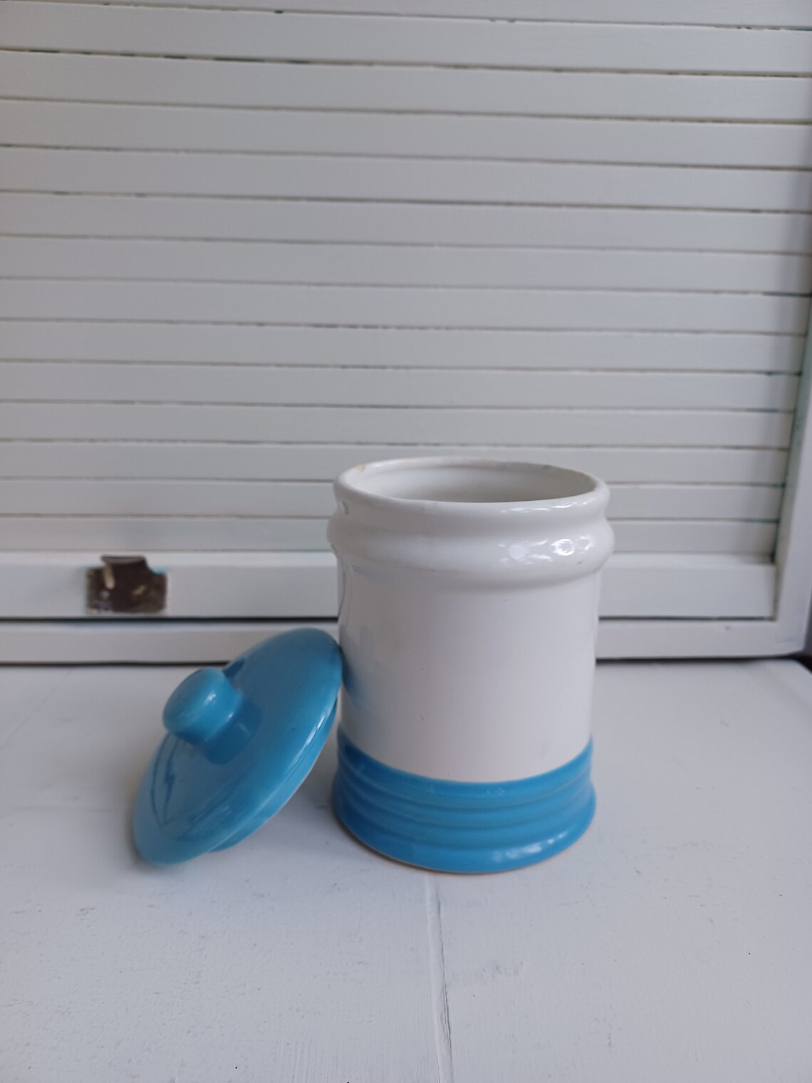 Vintage MSR Imports Ceramic drippings Container - Etsy