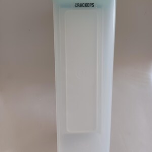Vintage Tupperware Opaque Cylindrical Crackers Container Kitchen ...