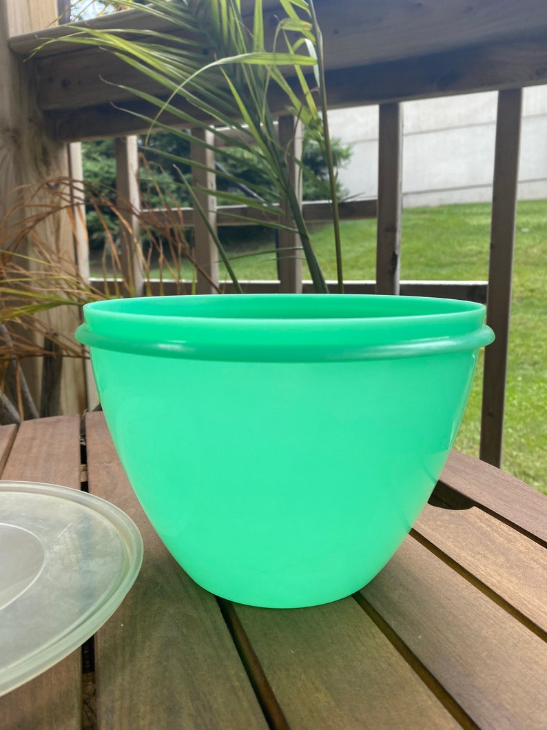 Vintage 2 Piece Tupperware Lettuce Keeper With Domed or Semi Domed Lid ...