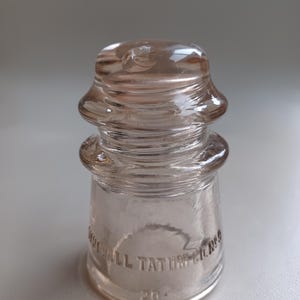 Vintage Glass Insulators Gayner Whitall Tatum Co. No9 Aqua Glass Pale ...