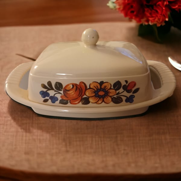 Retro Butter Dish - Etsy