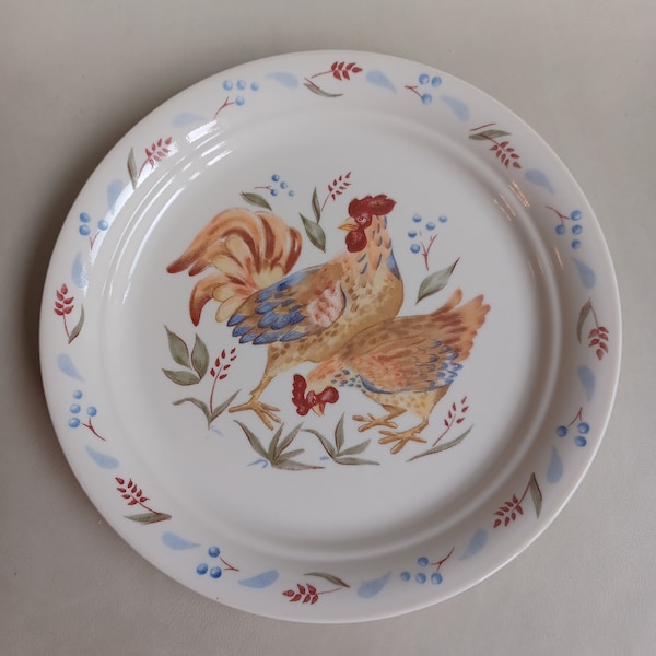 Rooster Plates - Etsy