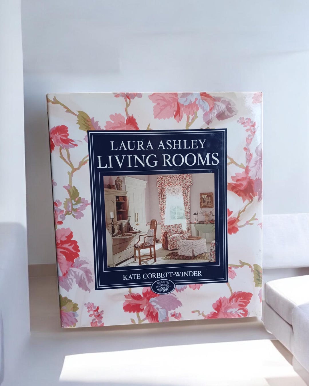 Vintage Laura Ashley Living Rooms Hard Cover Book Coffee Table ...