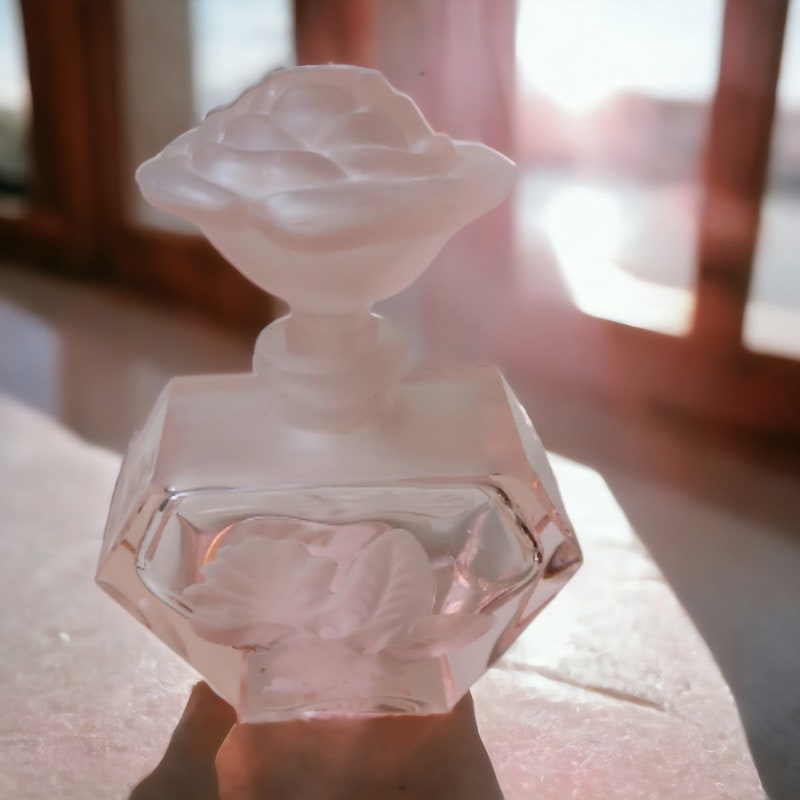 Rose Perfume Bottle - Etsy