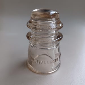 Vintage Glass Insulators Gayner Whitall Tatum Co. No9 Aqua Glass Pale ...