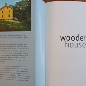 Vintage Coffee Table Book: Wooden Houses, Rustic Architecture ...