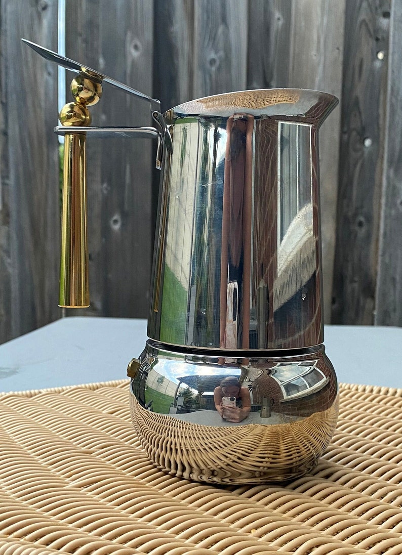 Vintage Italian Kitty Oro Guido Bergna Espresso Coffee Maker - Etsy Canada