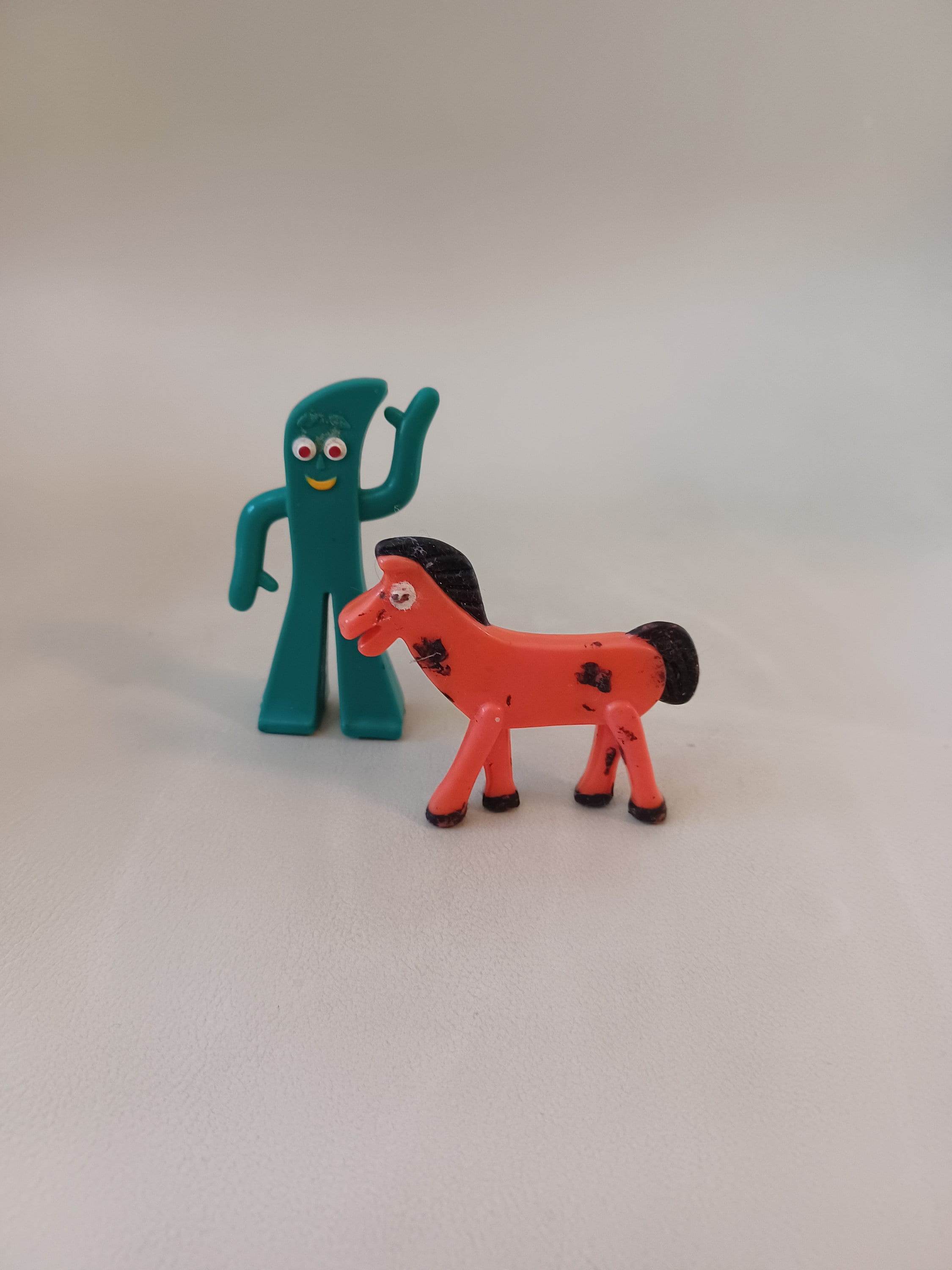 Vintage Gumby and Pokey Bendable Figures by Jesco - Etsy