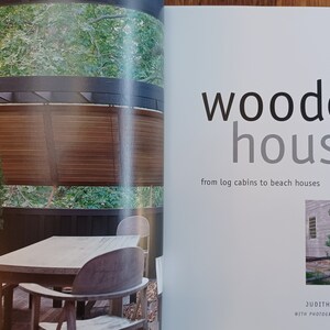 Vintage Coffee Table Book: Wooden Houses, Rustic Architecture ...