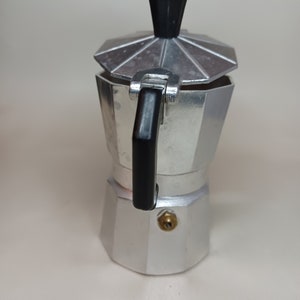 Vintage Mini Single Serving Espresso Maker Coffee Percolator Moka Pot ...