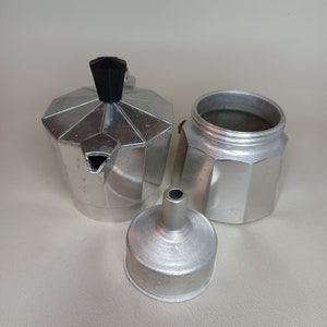 Vintage Mini Single Serving Espresso Maker Coffee Percolator Moka Pot ...