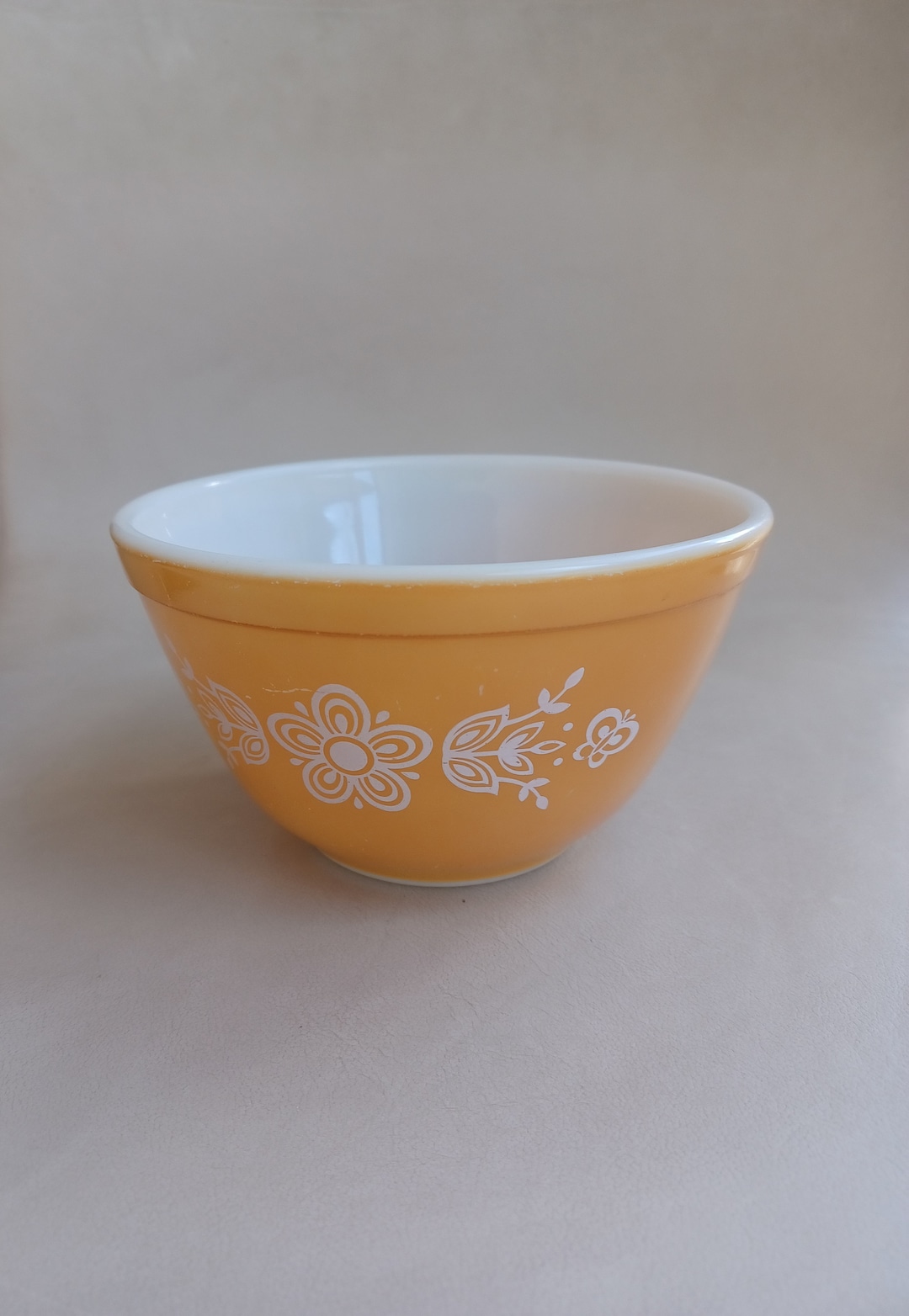 Vintage Pyrex 401 1 1/2 Pt. by Corning U.S.A. 38 Harvest Gold - Etsy