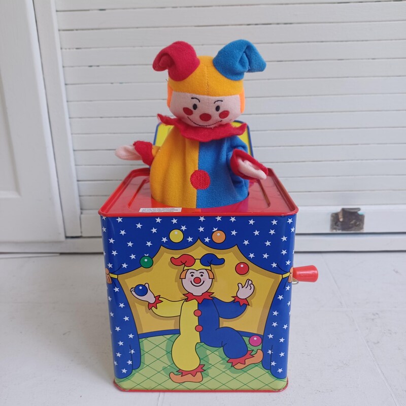 Jack in the Box Toy - Etsy