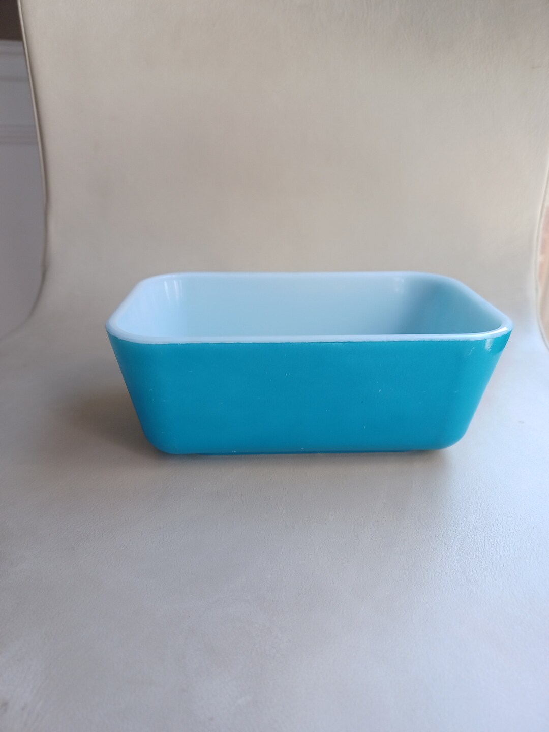 Vintage Pyrex Turquoise Refrigerator Dish - Etsy