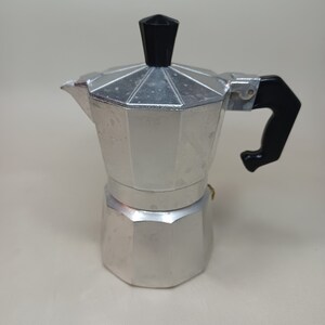 Vintage Mini Single Serving Espresso Maker Coffee Percolator Moka Pot ...
