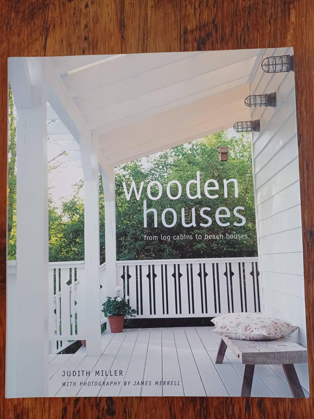 Vintage Coffee Table Book: Wooden Houses, Rustic Architecture ...