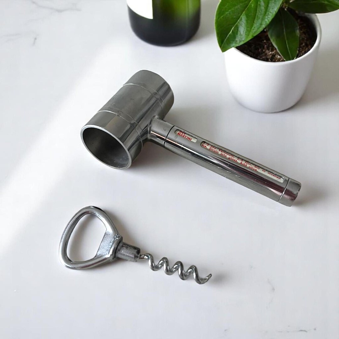 Vintage Mr. Bartender Dial a Drink Tool – MCM Bar Accessory With ...
