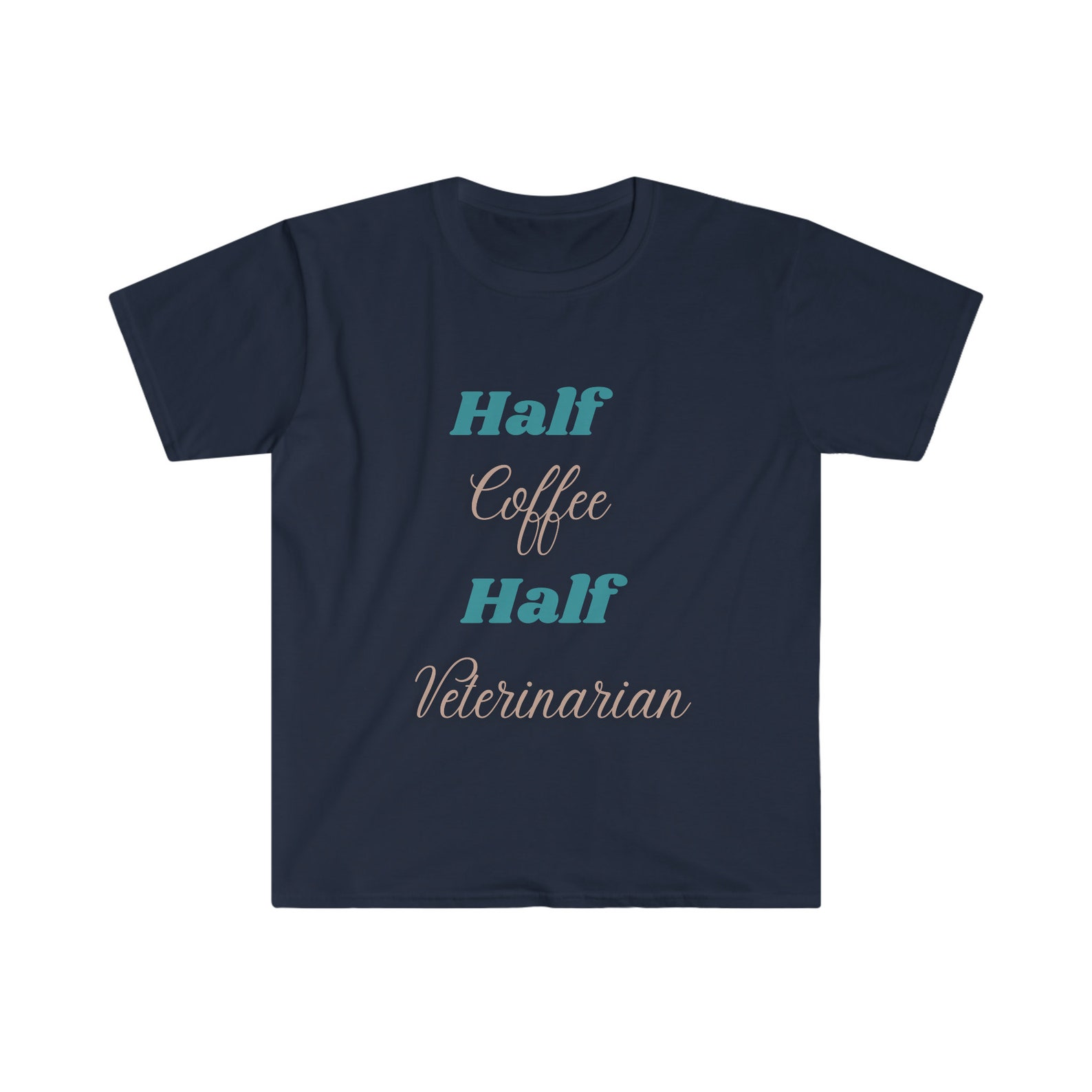 Half Veterinarian T-shirt - Etsy
