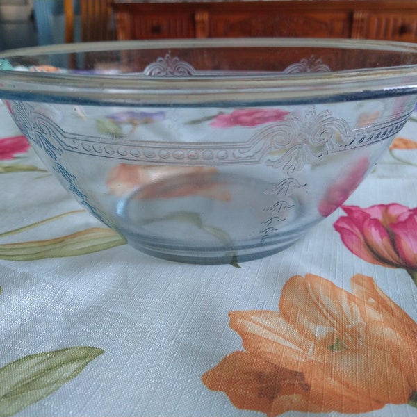 Fire King Sapphire Blue Bowl - Etsy