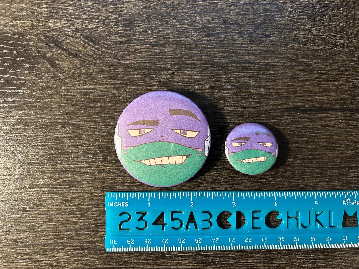 ROTTMNT Button Pins - Etsy