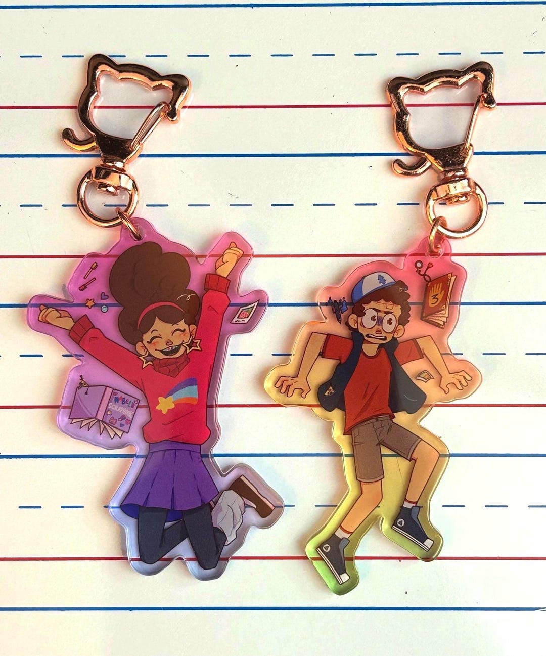 Mystery Twin Acrylic Keychains! - Etsy