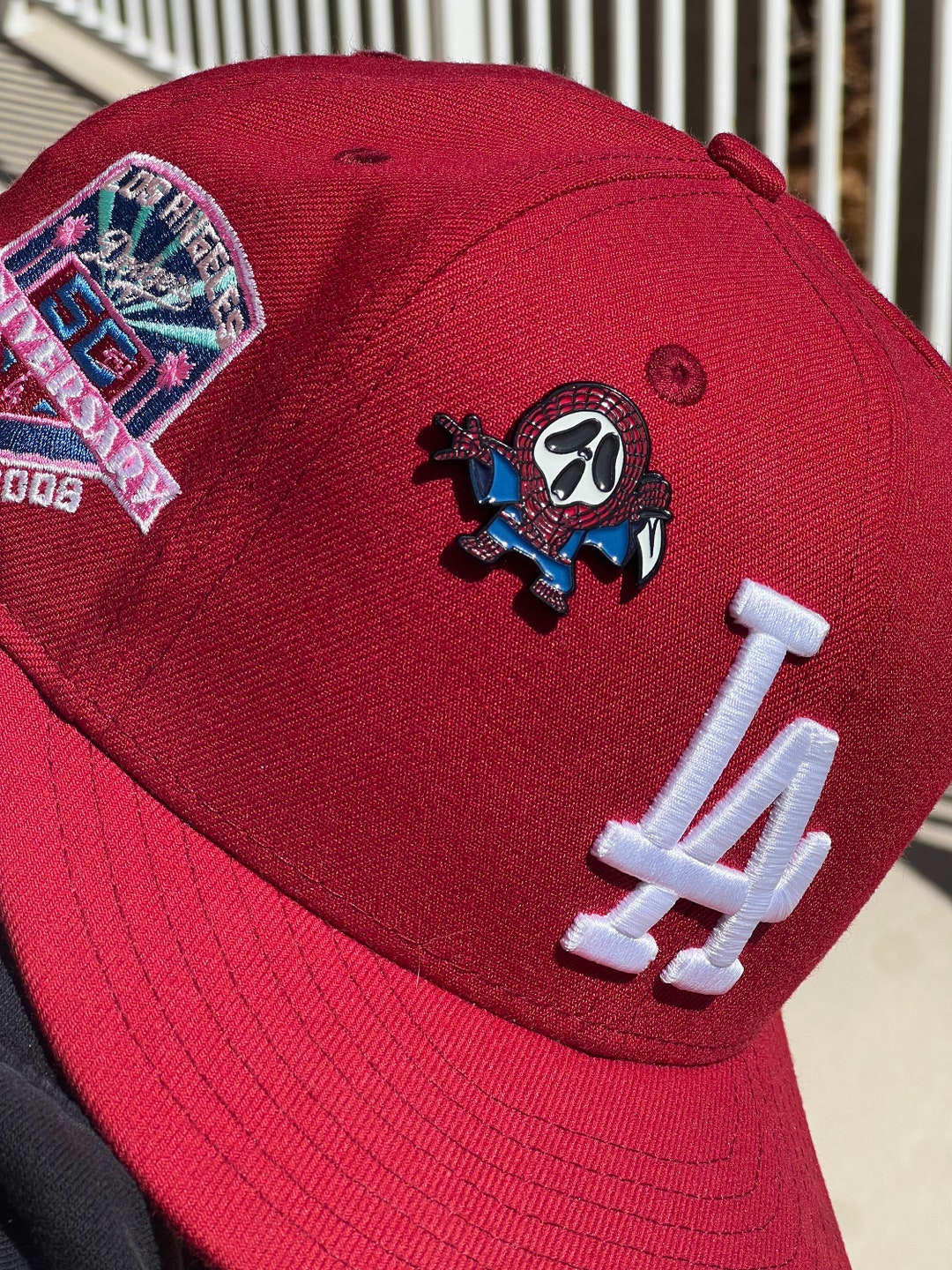 Spider Man Scream Ghostface Enamel Pin - Etsy