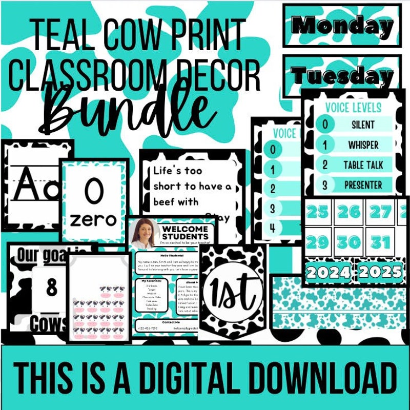 Classroom Theme Bundle - Etsy