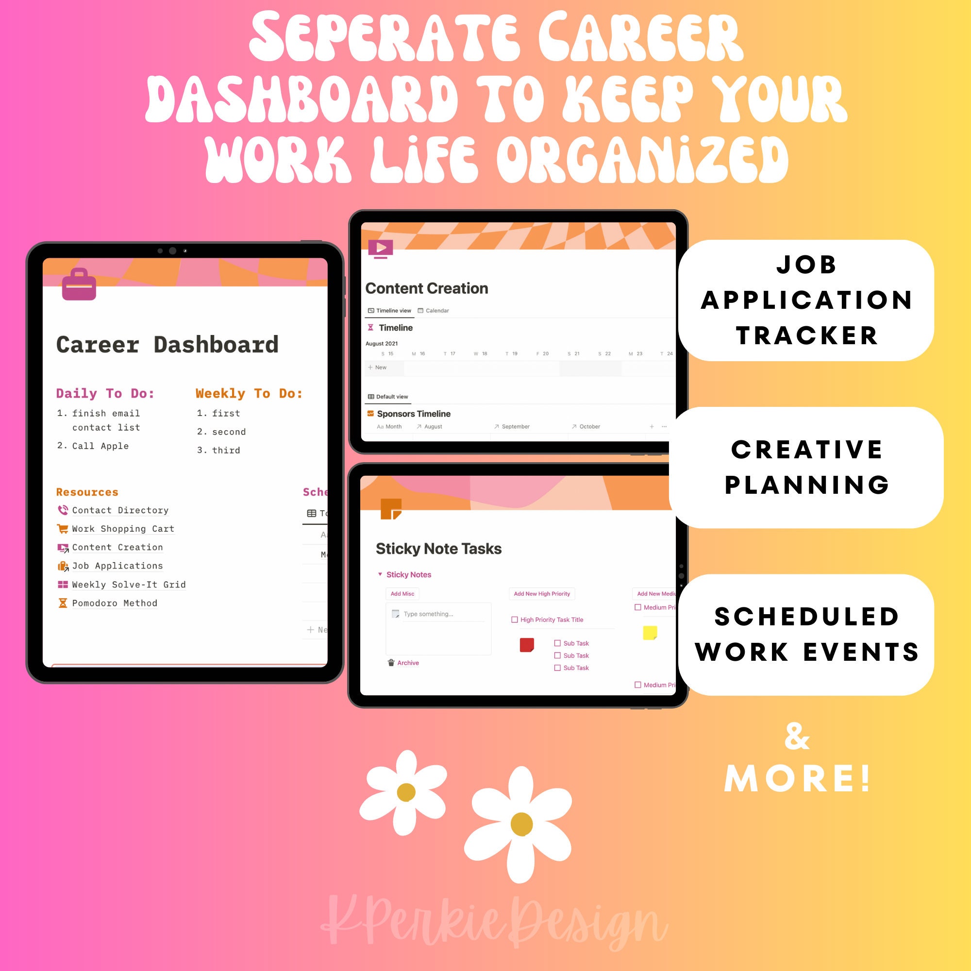 Notion Template | Lifestyle ADHD Planner | Digital Notion Template ...
