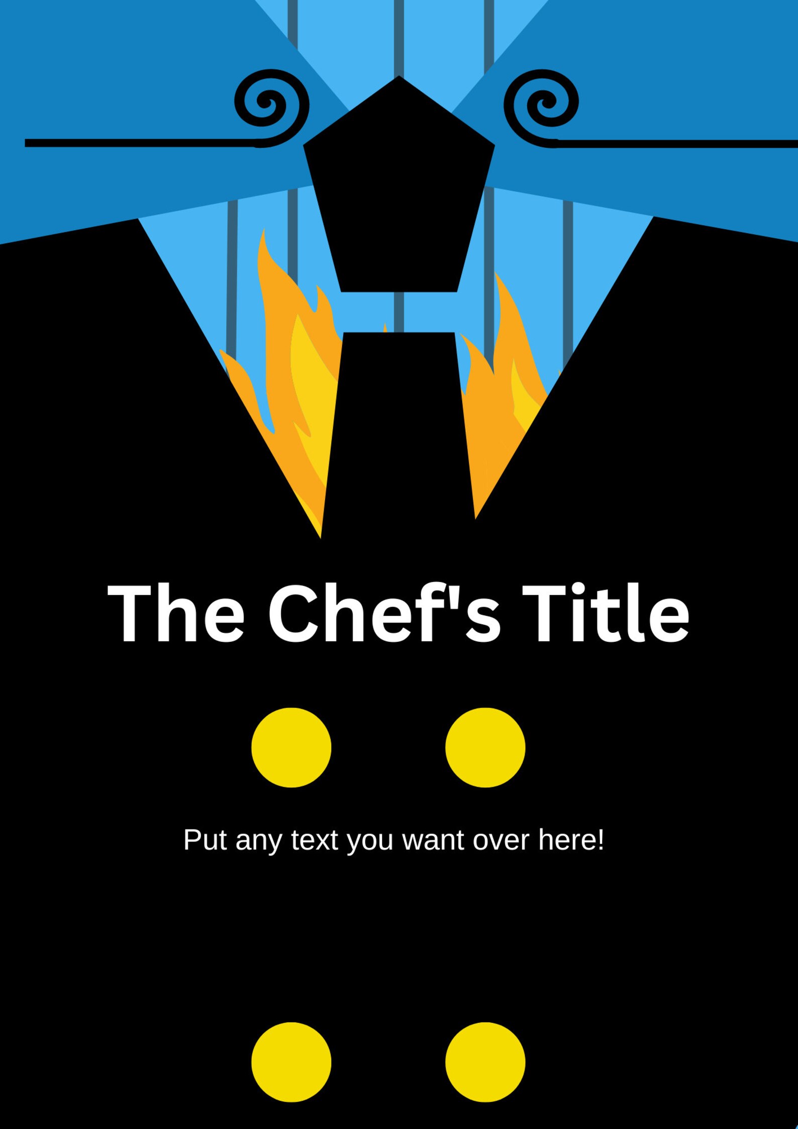 Editable One Piece Flyers - Simple Anime Flyer - Canva Template - Etsy