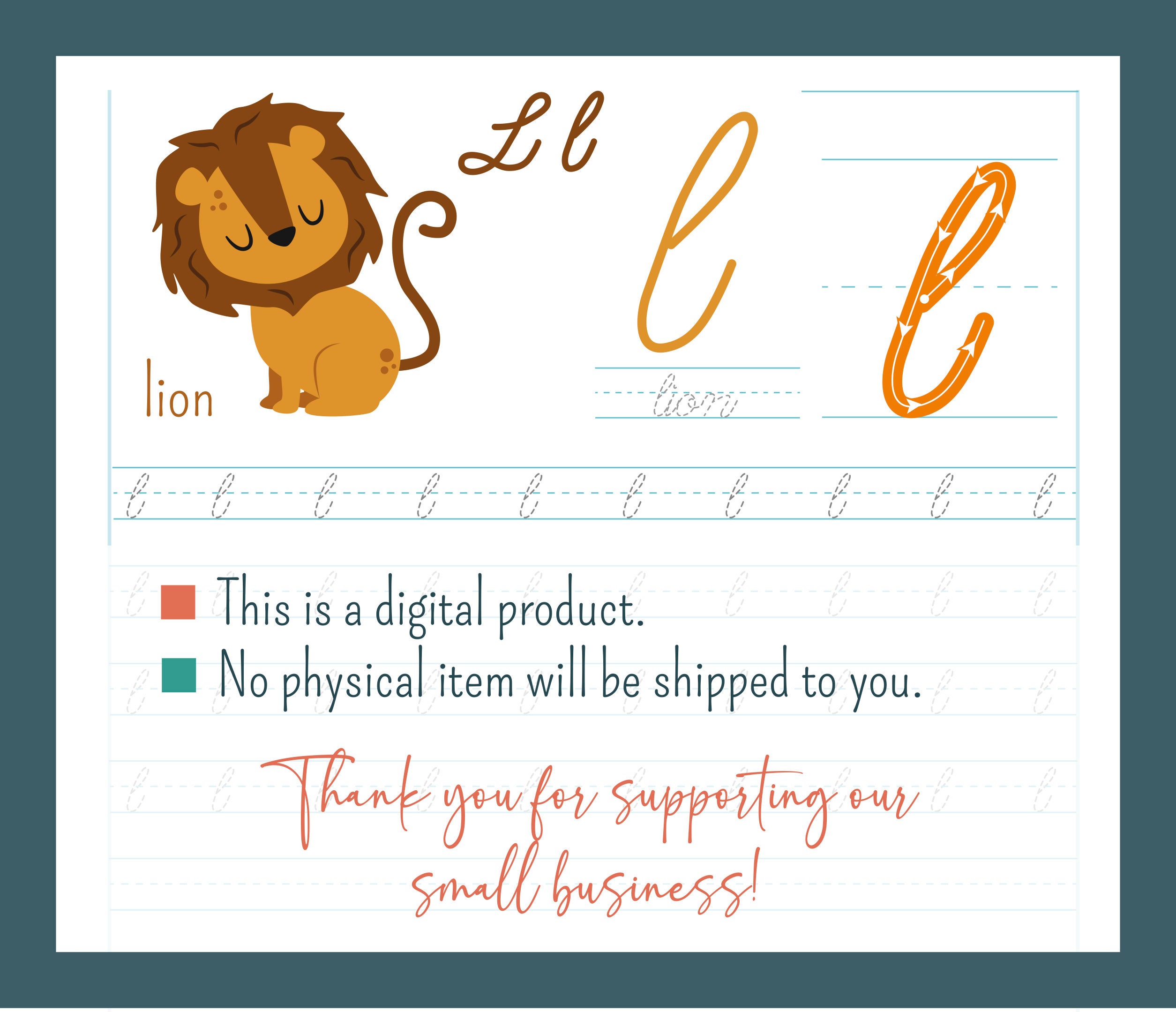 Printable for Kids Cursive Letter Worksheet Alphabet Tracing Worksheets ...