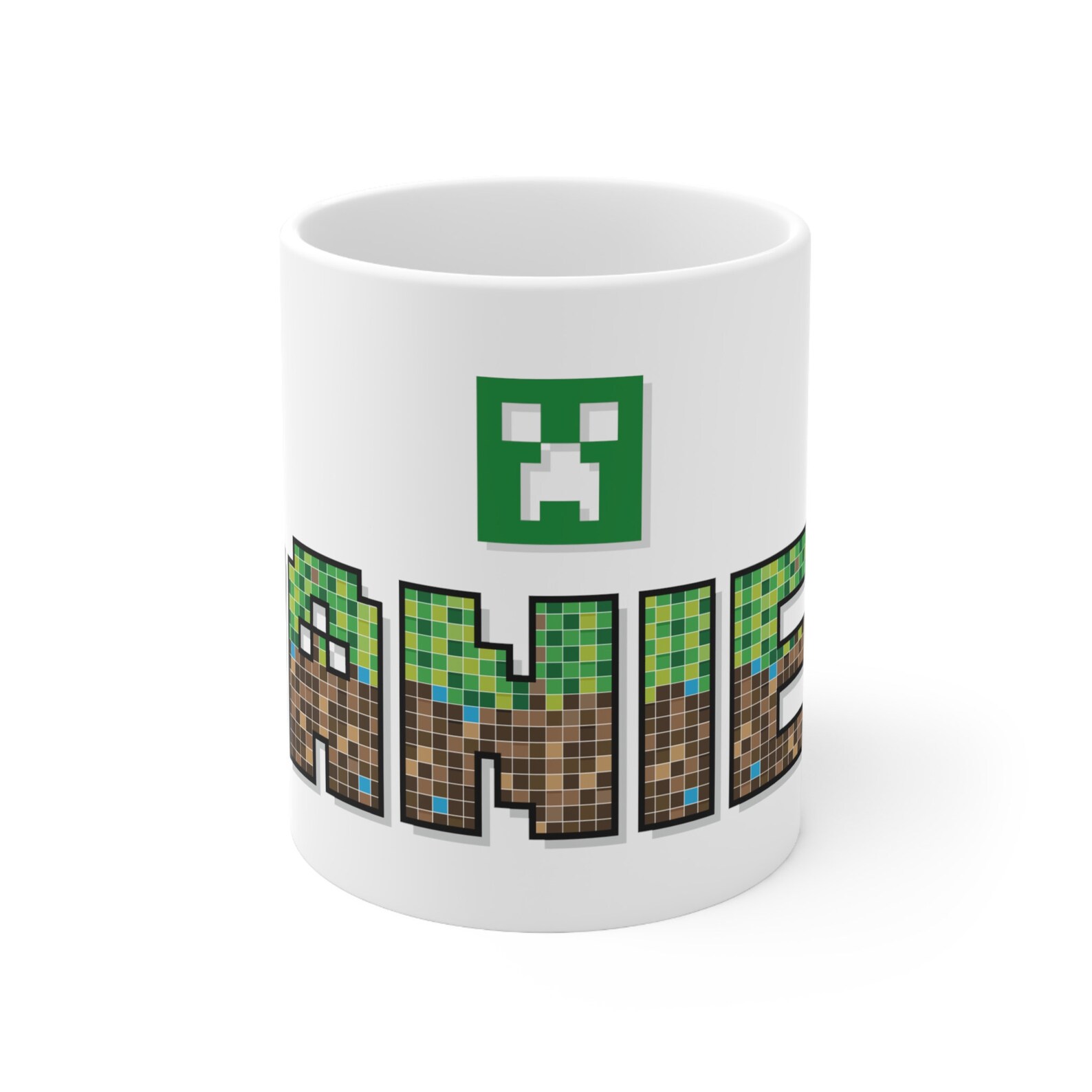 Custom Name Minec Style Custom Mug Kids Mug Personalized Gift for Kids ...