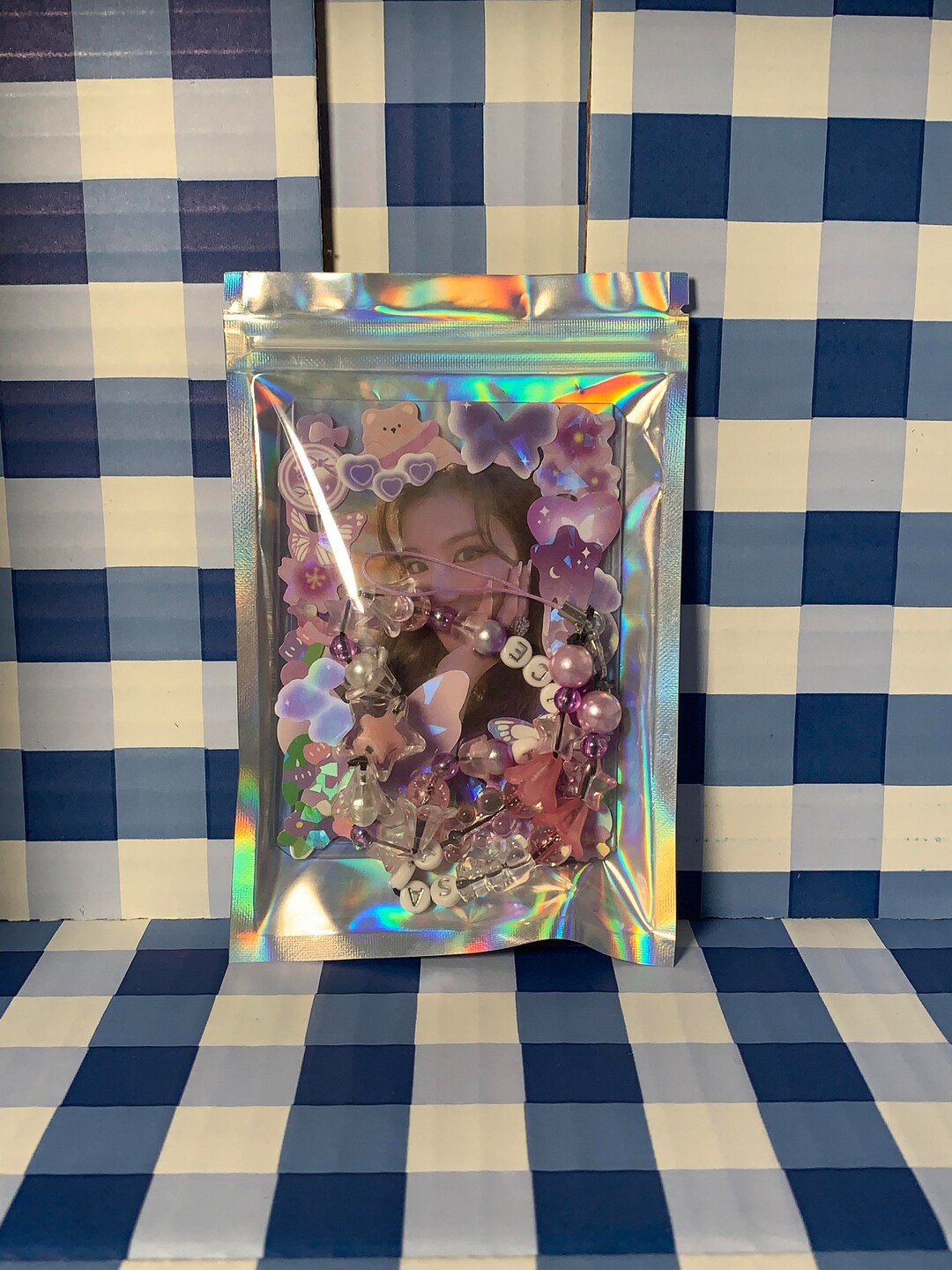 Kpop Concert Goodie Pack (custom Keychain, Bracelet, Toploader, and ...