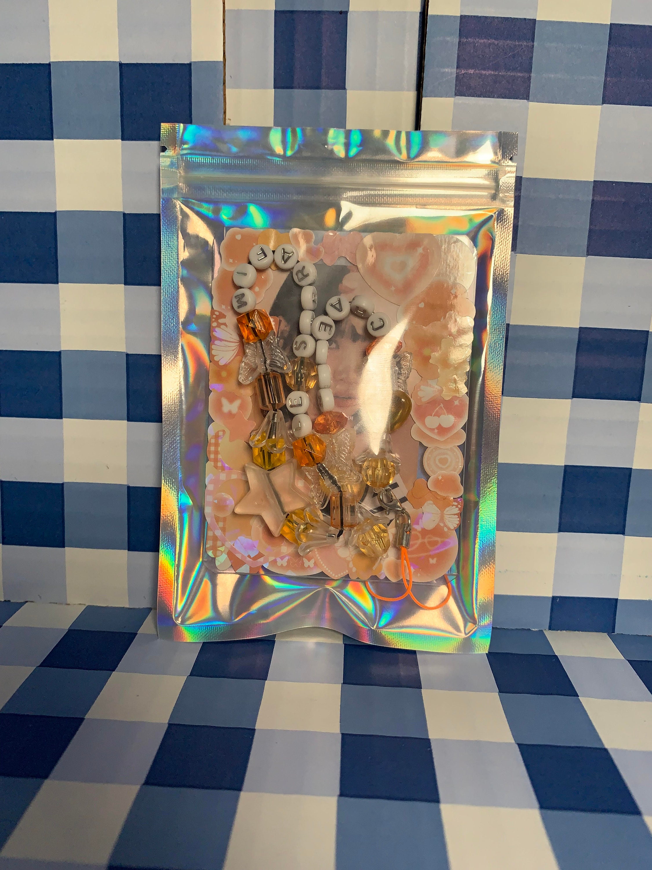 Kpop Concert Goodie Pack (custom Keychain, Bracelet, Toploader, and ...