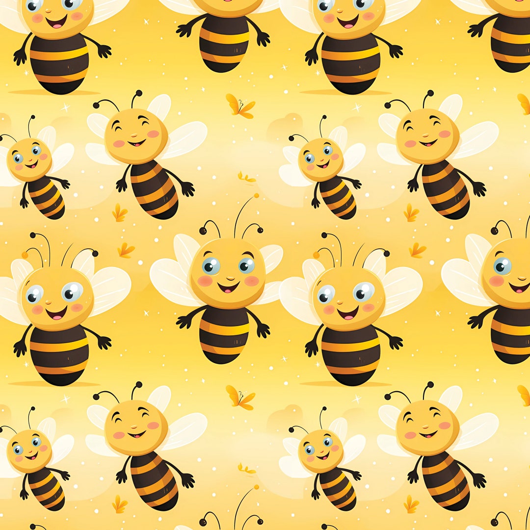 Busy Bees Pattern - Etsy