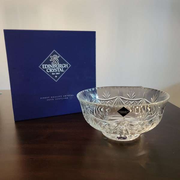 Edinburgh Crystal Bowl - Etsy