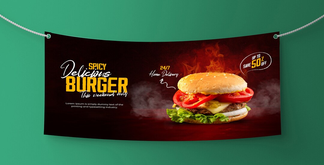 Banners/ Custom Design Banners/ Custom-printed Vinyl Banners (any ...