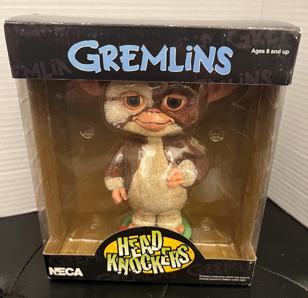 NECA Gremlins Headknockers Gizmo 2002 New in Box - Etsy