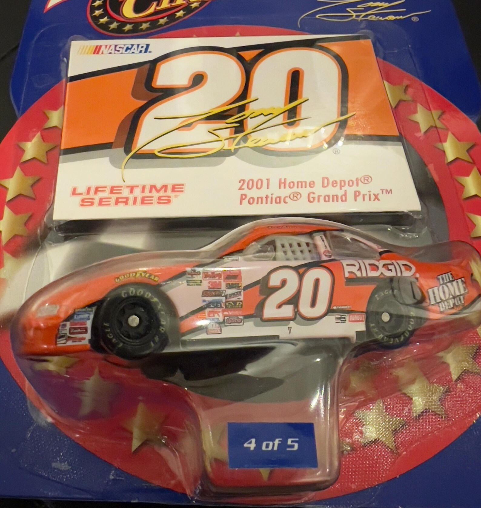 NASCAR Tony Stewart #20 Home Depot Pontiac Grand Prix Winners Circle ...