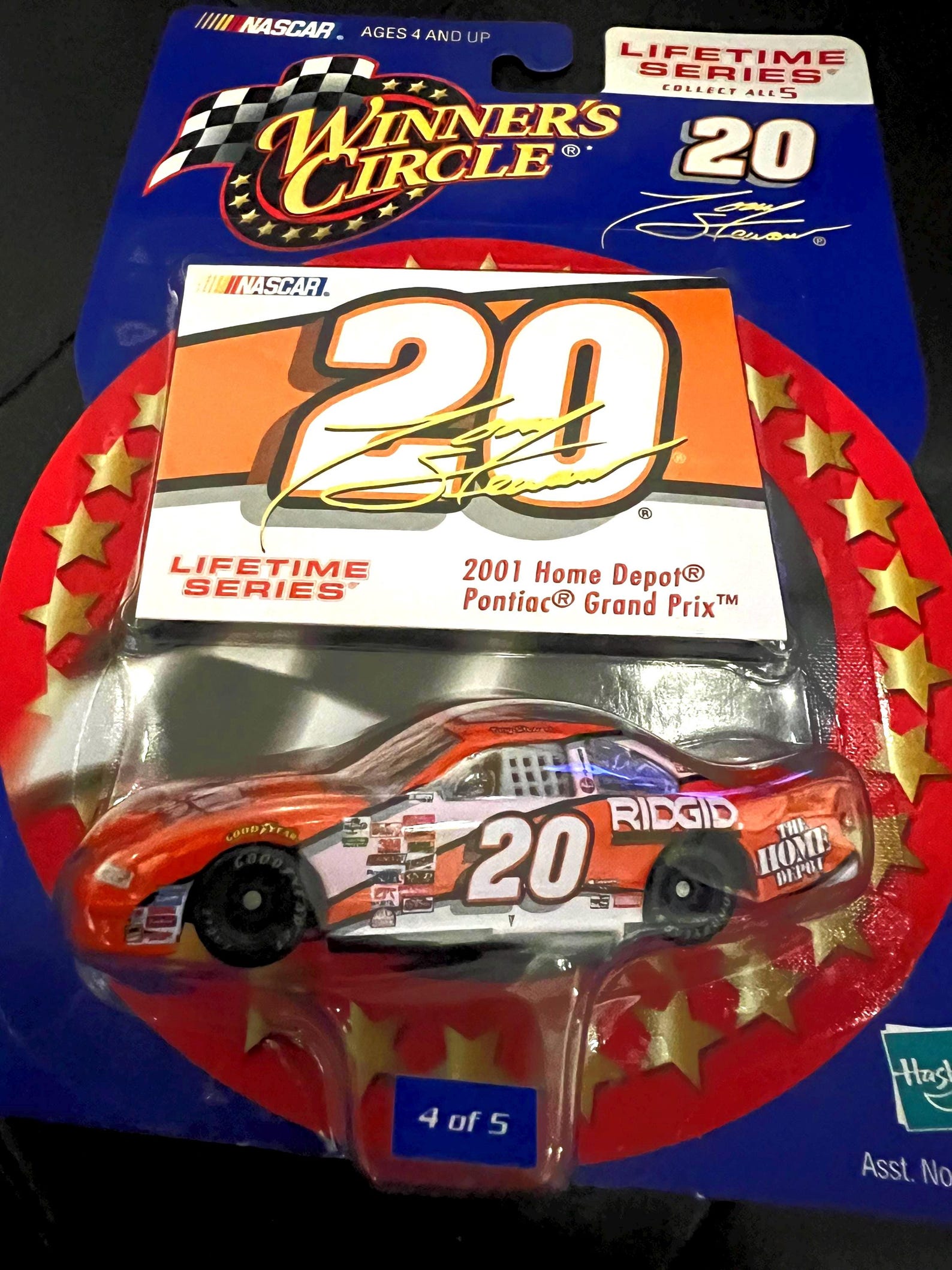 NASCAR Tony Stewart #20 Home Depot Pontiac Grand Prix Winners Circle ...