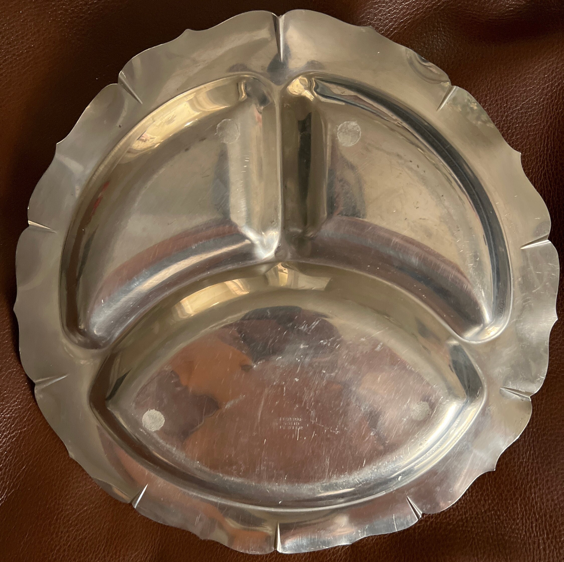 Early American 1930’s Federal Solid Pewter Candy & Nut Dish - Etsy