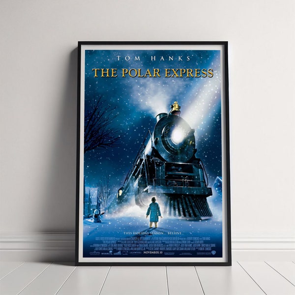 Polar Express Poster - Etsy
