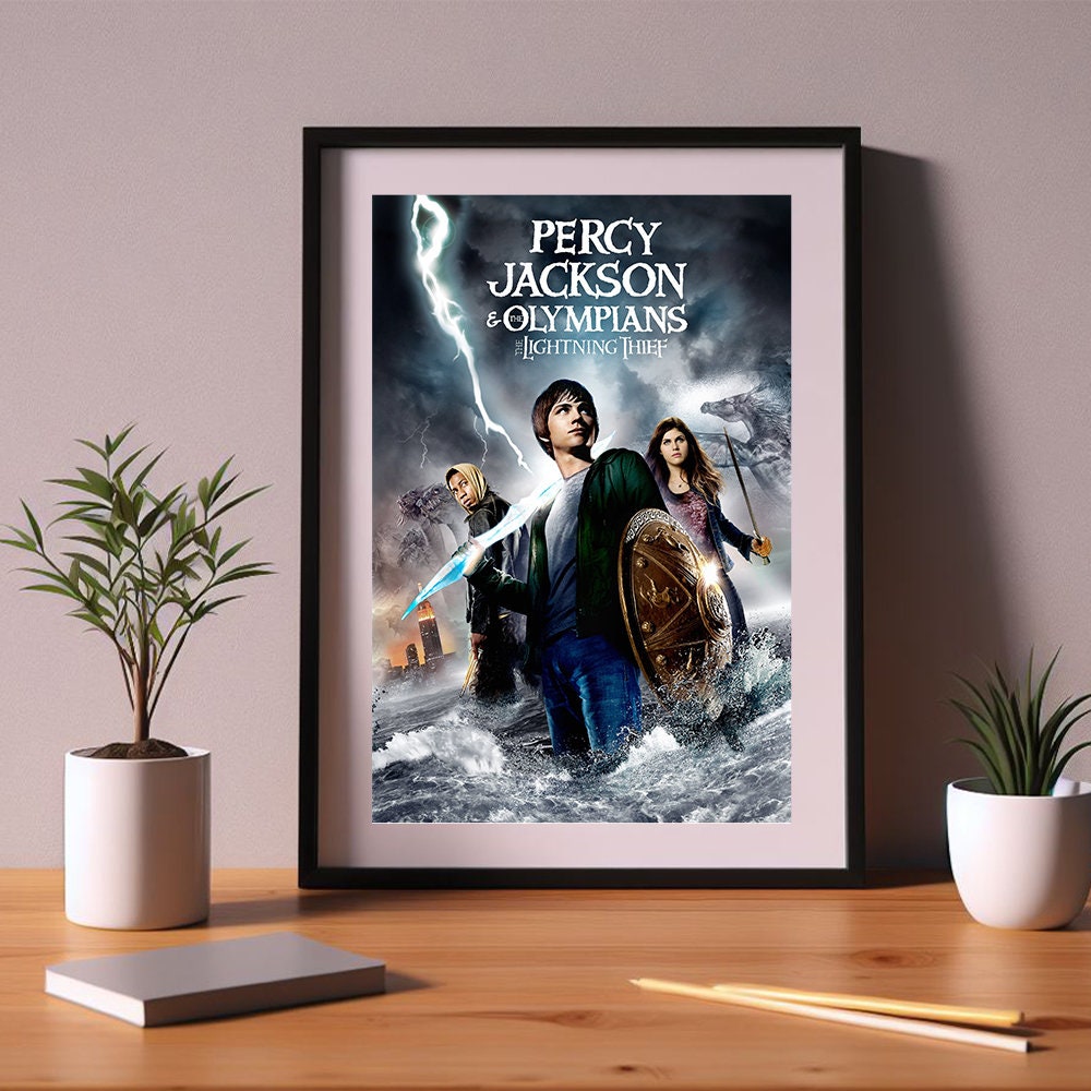 Percy Jackson & the Olympians The Lightning Thief Movie Poster sold by ...