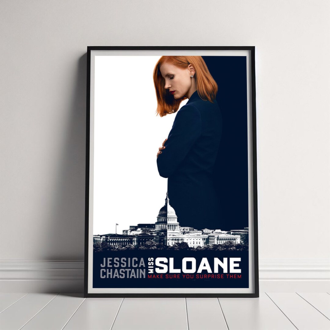 Miss Sloane Movie Poster Canvas Poster Printing Classic - Etsy