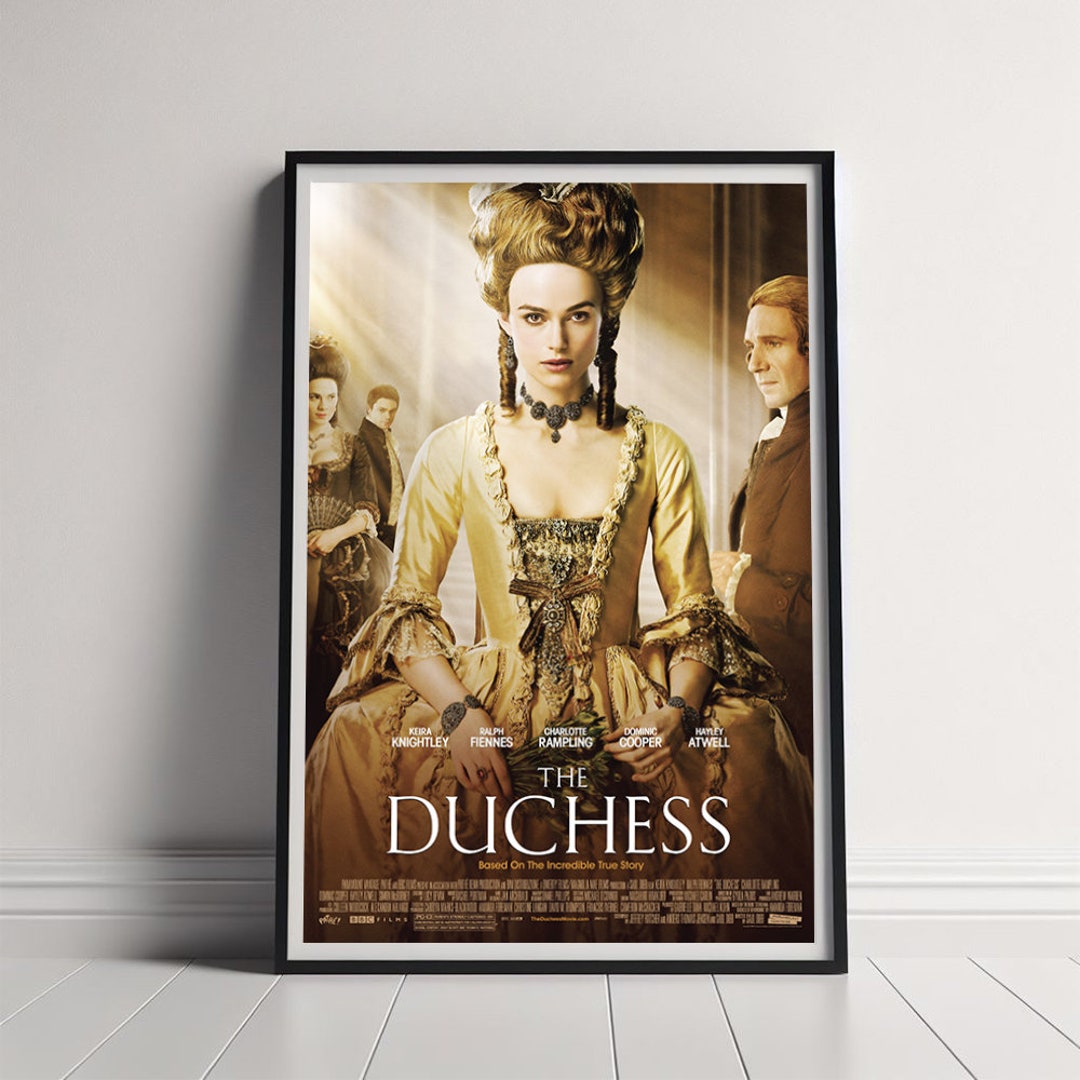 The Duchess Movie Poster Canvas Poster Printing Classic - Etsy
