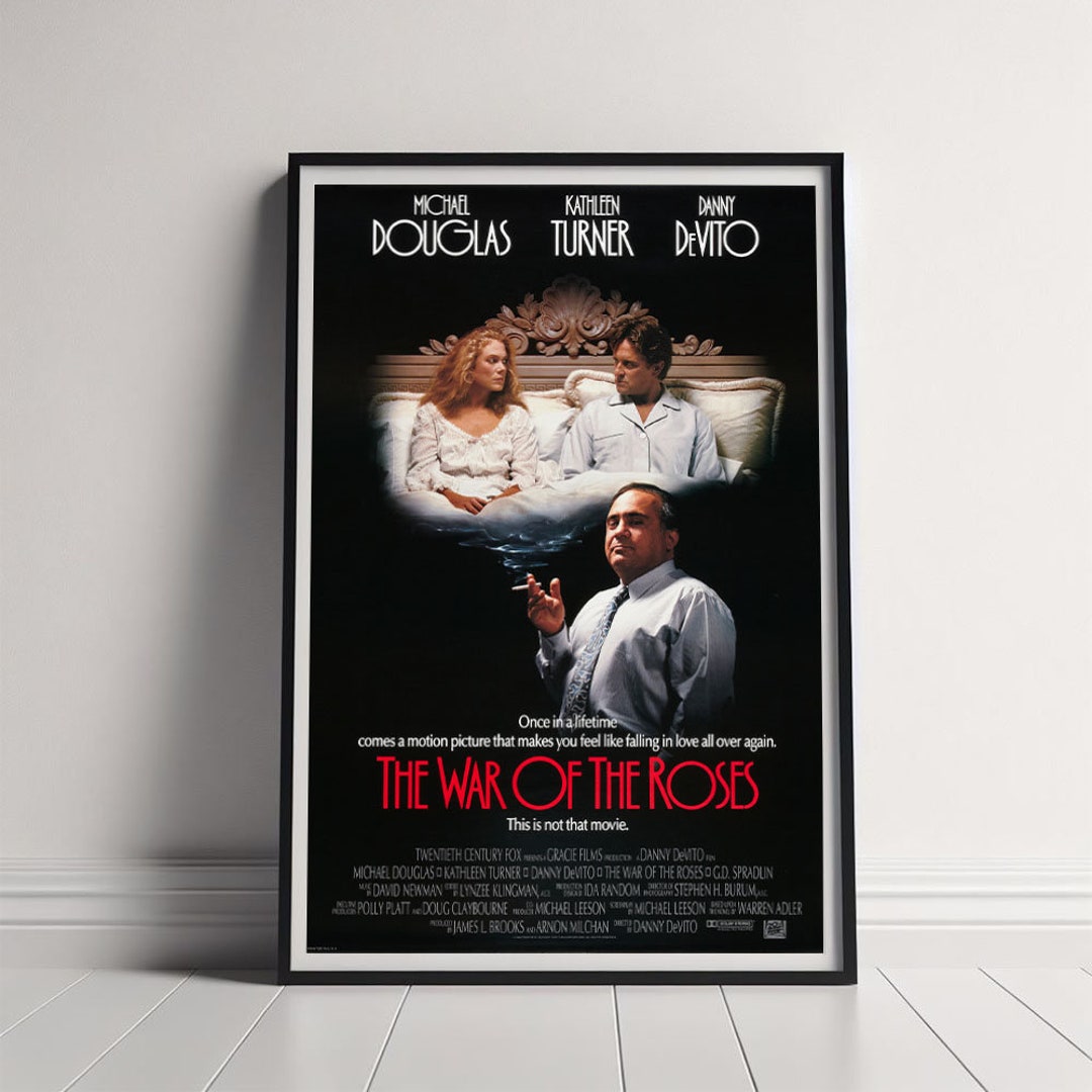 The War of the Roses Movie Poster High Quality Canvas Poster - Etsy