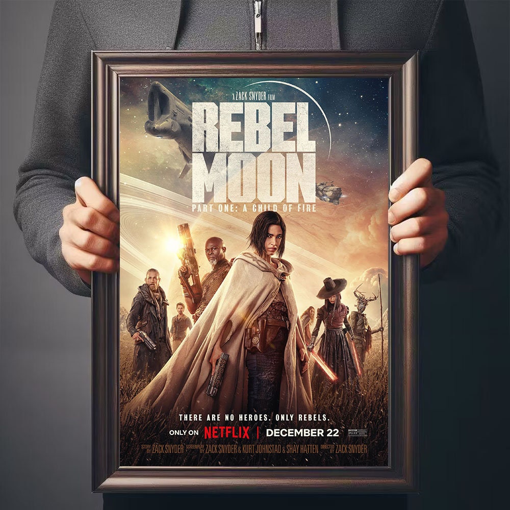 Rebel Moon - Part One A Child of Fire Movie Poster sold by Hao Hao ...