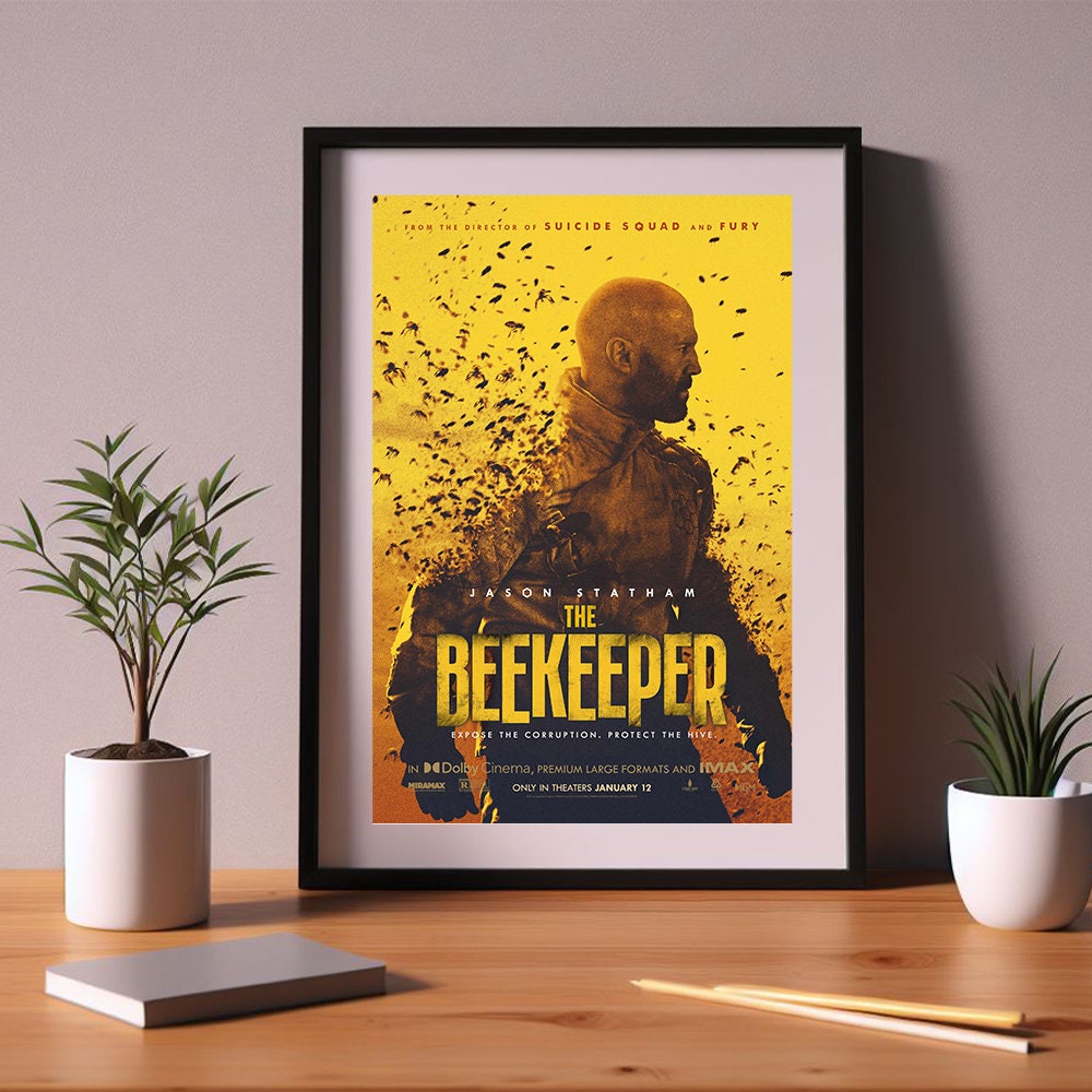 The Beekeeper Movie Posters, The Beekeeper 2024 Poster by Chris Bradley ...