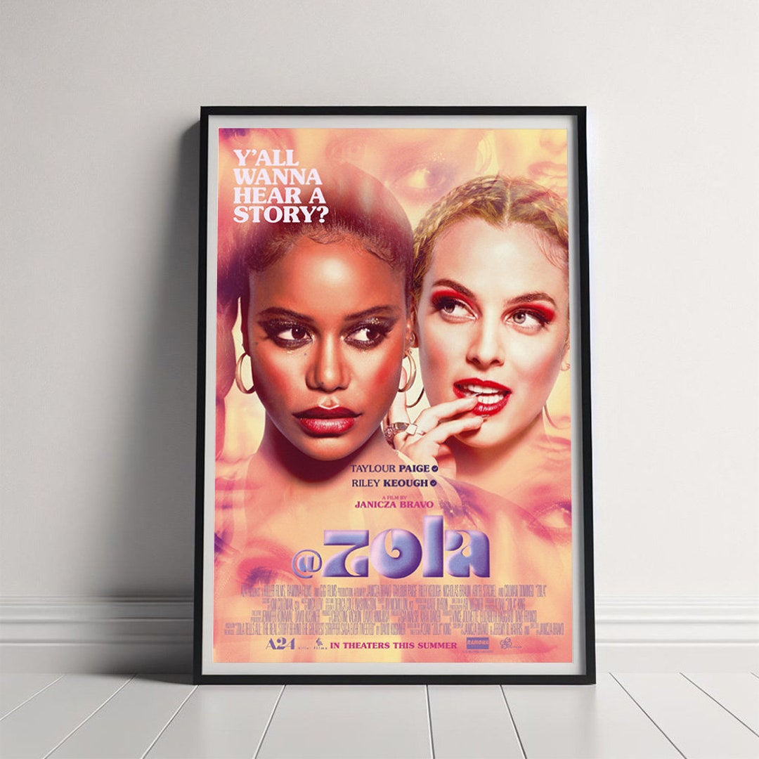 Zola Movie Poster, Canvas Poster Printing, Classic Movie Wall Art for ...